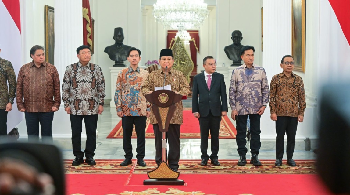 Inilah Daftar 53 Menteri Kabinet Merah Putih Masa Bakti 2024-2029 - Girimu