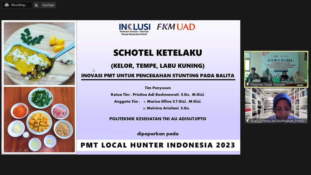 PMT Local Hunter, Upaya ‘Aisyiyah dan UAD Cegah Stunting Berbasis ... PMT Local Hunter, Upaya ‘Aisyiyah dan UAD Cegah Stunting Berbasis ...